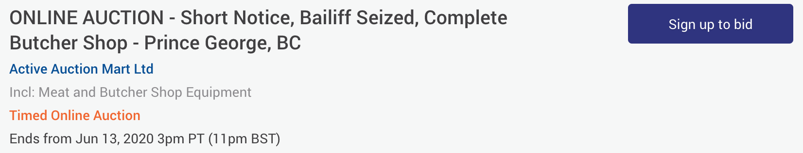 Auctions | Active Auction Mart