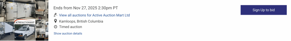 Auctions | Active Auction Mart