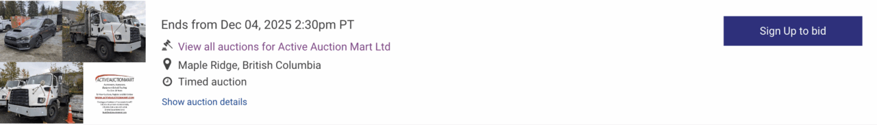 Auctions | Active Auction Mart